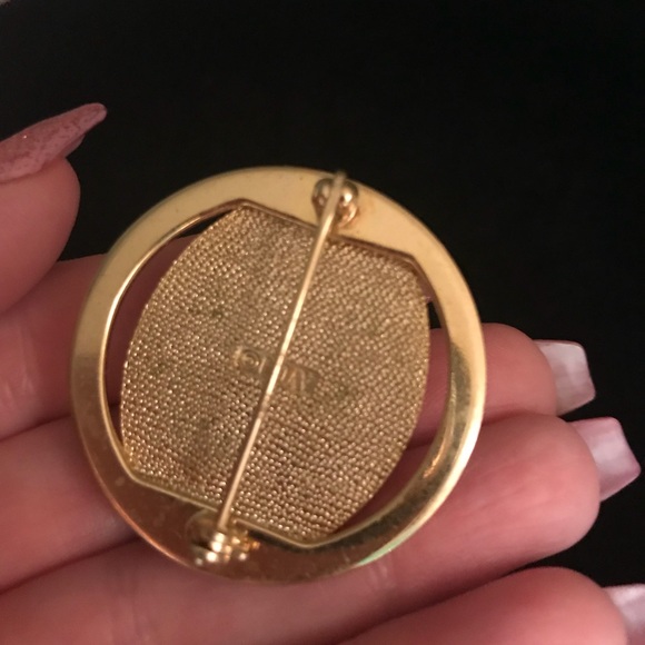 Jewelry | Two Vintage Brooches White And Photo Frame | Poshmark